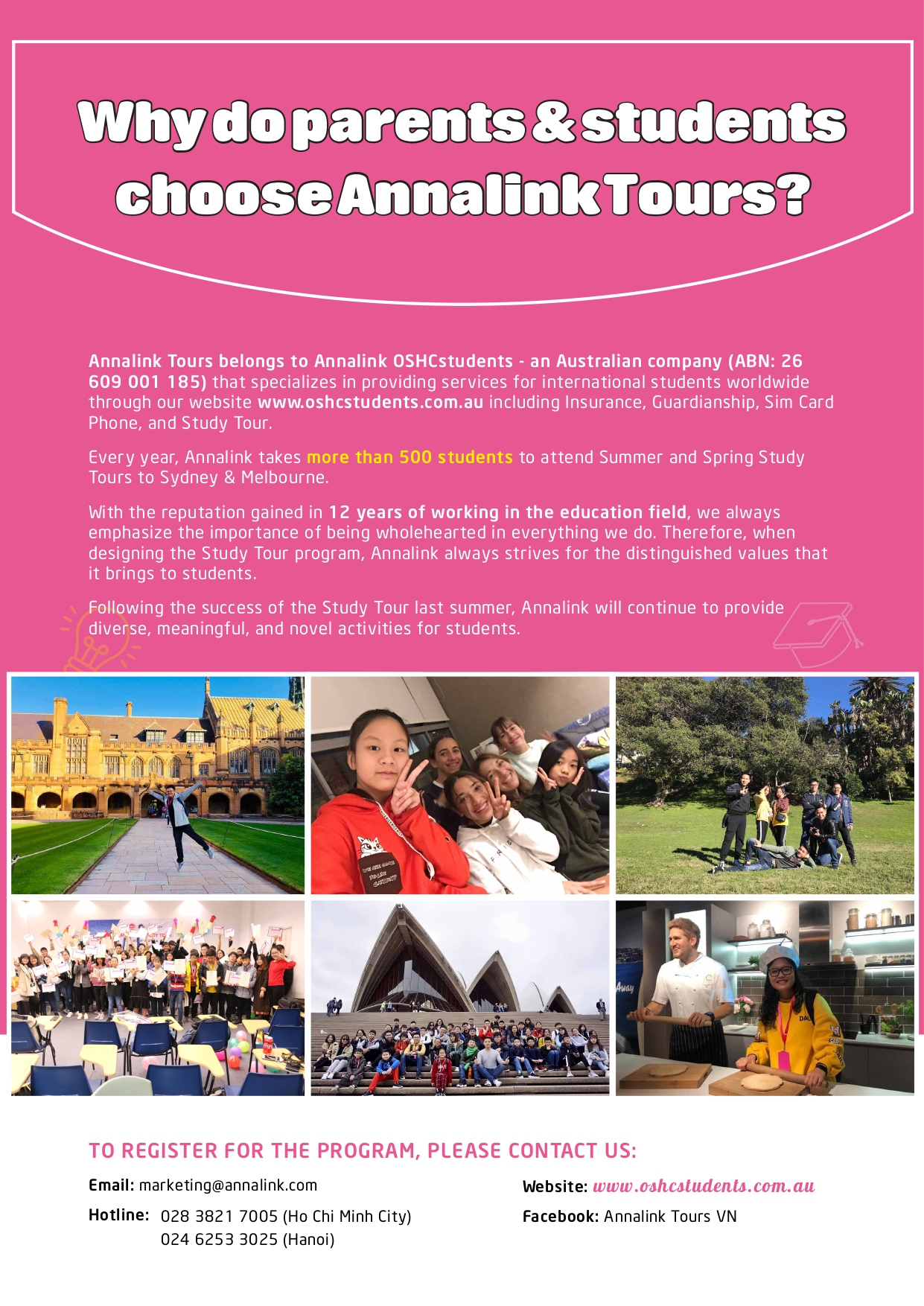 2023 Summer Study Tour in Australia